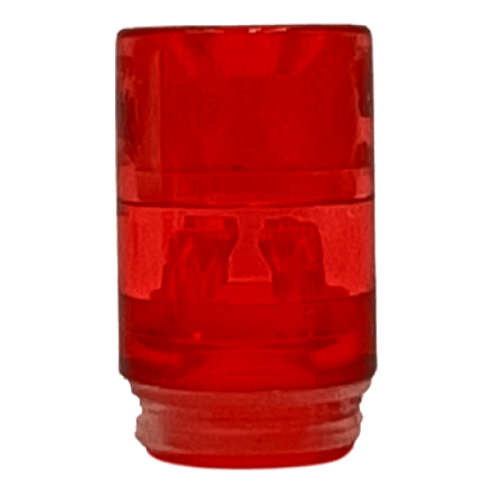 AVD Translucent Red Plastic Barrel Mouthpiece (Fits EZ Click Cartridge ...