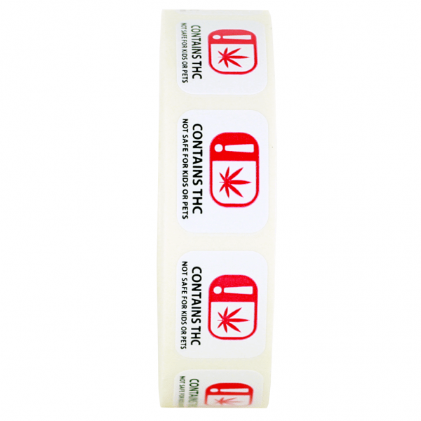 OMMA Oklahoma THC Universal Symbol Labels (Roll of 1,000) – Bag King